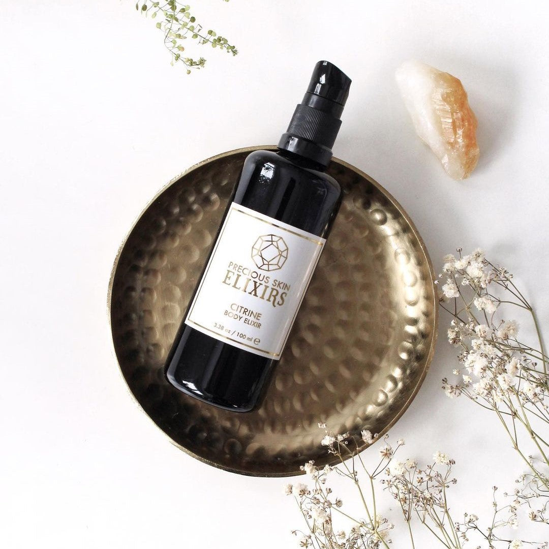 Sunshine in a bottle: Citrine Body Elixir – The Green Jungle Beauty Shop